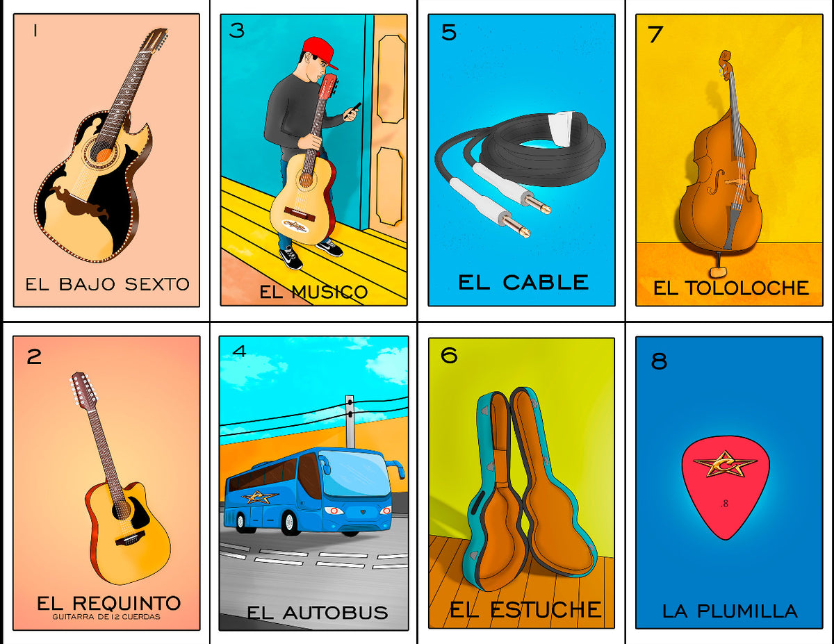 LOTERIA MUSICAL by Charamambo Strings – CHARAMAMBO LLC